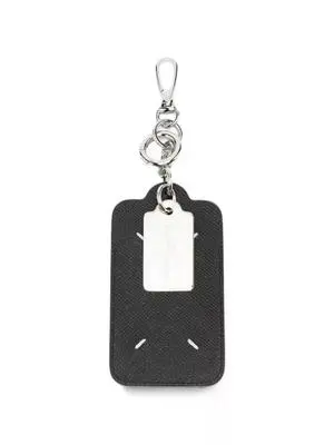 MAISON MARGIELA Logo-print Leather Keyring
