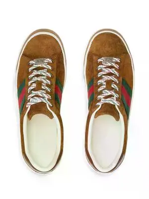 Gucci Ace Web-detail Low-top Sneakers