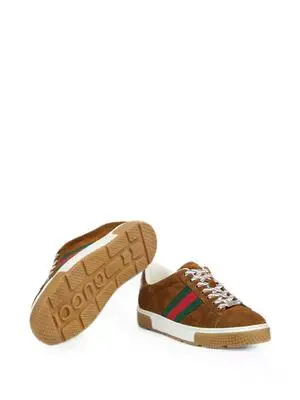 Gucci Ace Web-detail Low-top Sneakers