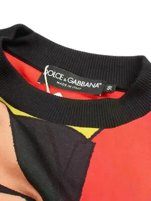 Dolce & Gabbana 2020s King Of Love Sweatshirt - Red