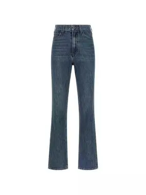 Co High-waisted Flared Jeans - Blue