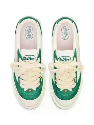 Casablanca Calf Suede-panelled Sneakers