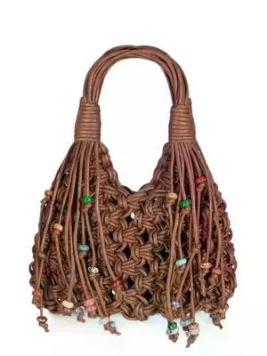 HIBOURAMA Mini Vannifique Tote Bag - Brown