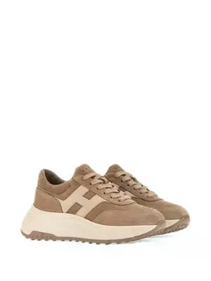 Hogan Suede Logo-patch Sneakers