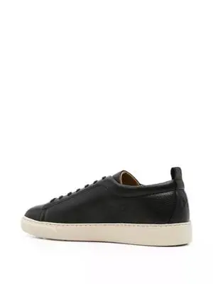 HENDERSON BARACCO Grainy Leather Lace-up Sneakers