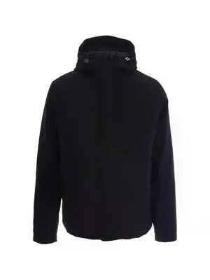 Herno Hooded Concealed-fastening Jacket - Blue