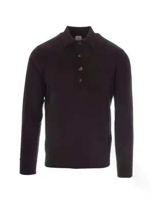 Eleventy Long-sleeve Polo Shirt