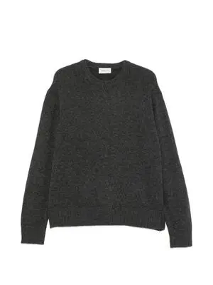 DIANA STUDIO Ribbed-trim Crew-neck Sweater - Grey
