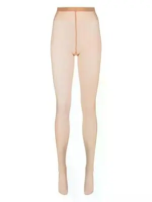 Wolford Sheer High-waisted Tights - Brown