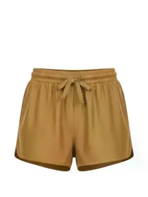 SANDERLAK Drawstring-waist Shorts - Neutrals