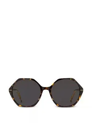 BOSS Tortoiseshell-pattern Sunglasses - Brown