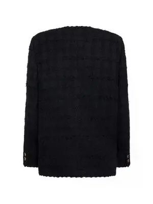 Alessandra Rich Tweed Double-breasted Jacket