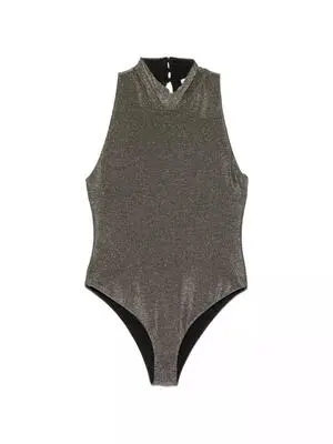 FORTE_FORTE Glitter-effect High-neck Body