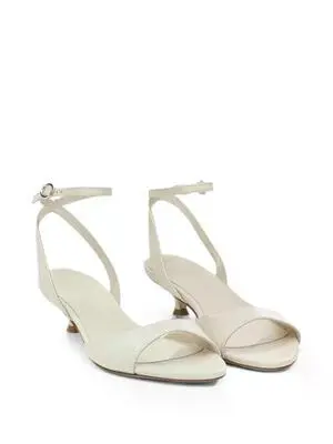 AeydĒ Zelia Buckle-fastening Leather Sandals - Neutrals