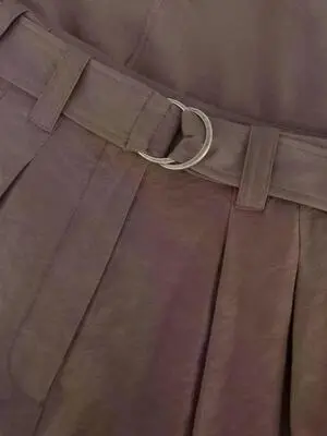 8PM Belted Pleated Trousers