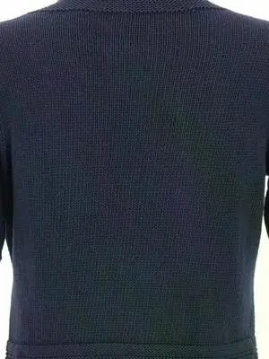 GRAN SASSO Braided Short-sleeve Sweater