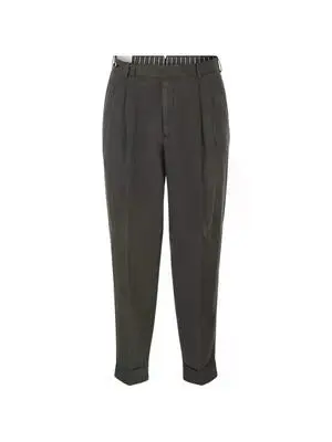 Pt Torino Box Pleat Pants For Men