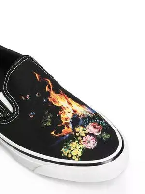 VANS X Undercover Otw Graphic-print Sneakers