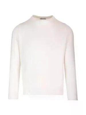 AL DUCA D’AOSTA 1902 Ribbed-trim Crew-neck Sweater - Neutrals