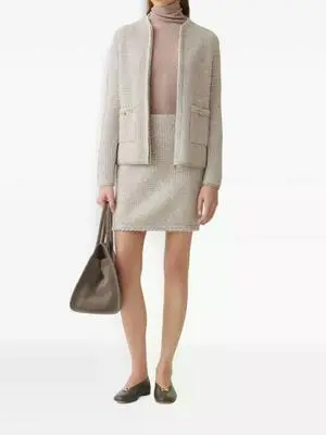Fabiana Filippi Sequin-embellished Bouclé Jacket