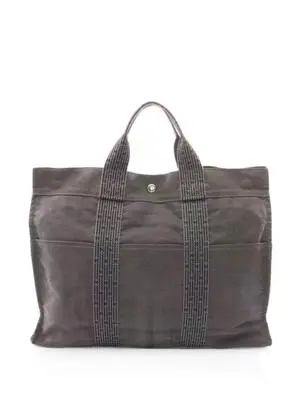 Hermès 2000s Ymm Ale Line Tote Bag - Grey