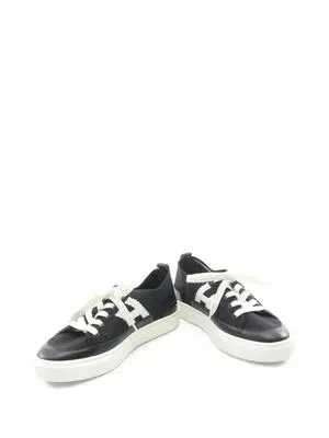 Hermès Knit H Logo Lace Up Sneakers