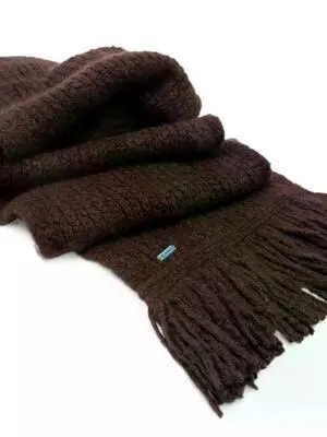 Alanui Fringed Scarf - Brown