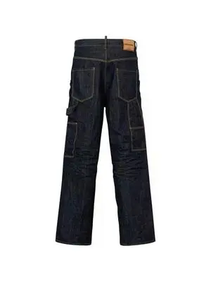 Dsquared2 Japanese Rinse Baggy Carpenter Jeans