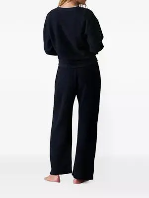 THE LADY AND THE SAILOR Crew-neck Bouclé Sweater