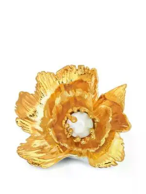 Oscar De La Renta Wild Rose Ring - Gold