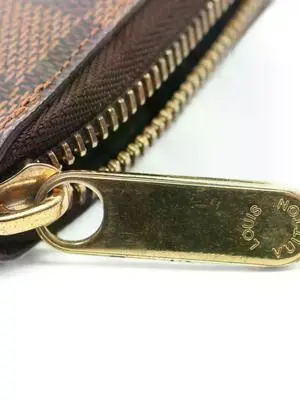 LOUIS VUITTON 2012 Damier Ebene Zippy Wallet