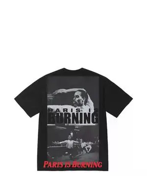 Supreme Paris Is Burning Graphic-print T-shirt