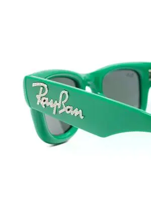 Ray-ban Wayfarer Puffer Sunglasses - Green