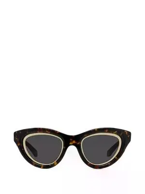 Loewe Anagram-detail Sunglasses - Brown