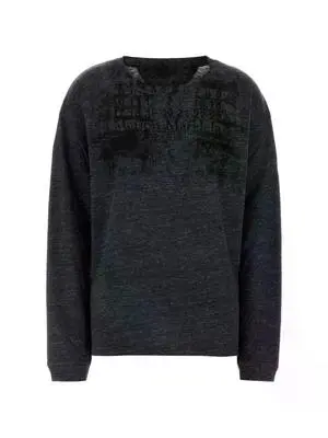MAISON MARGIELA Four-stitch Logo-print T-shirt