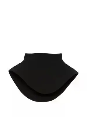 A.W.A.K.E. Mode Sculptural Zip-fastening Miniskirt - Black