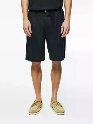 Chinese Laundry Belt-loops Bermuda Shorts - Black