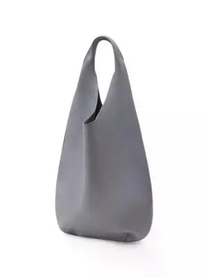 A.p.c. Le Neige Grained-leather Tote Bag - Grey