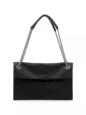 Orciani Small Venus Leather Shoulder Bag - Black