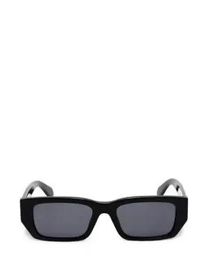 Palm Angels Rectangle-frame Sunglasses - Black