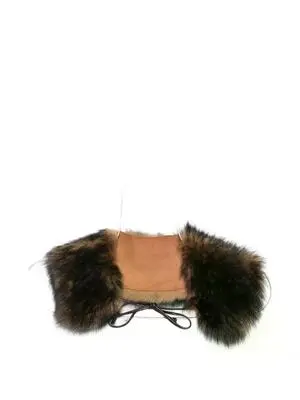 EMERSON RENALDI Liv Shearling Collar - Brown