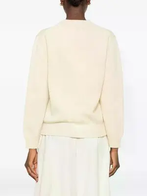 JIL SANDER Ribbed-knit Crew-neck Sweater