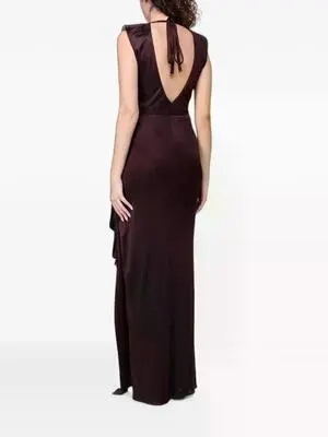 Elisabetta Franchi Draped Knot-detail Top
