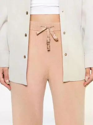 Liu Jo Ribbed-knit Trousers
