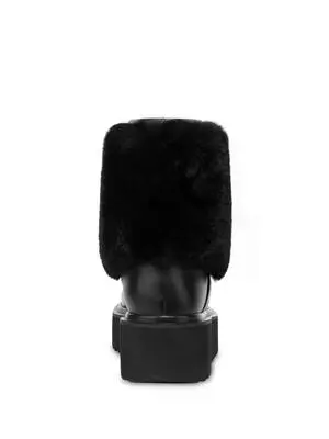 Moschino Logo-embossed Slip-on Boots