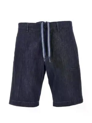 Aspesi Drawstring Denim Shorts