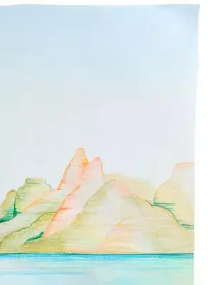 Farm Rio Landscape-print Parrot Scarf