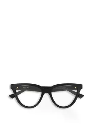 Gucci Double G Cat-eye Glasses Black