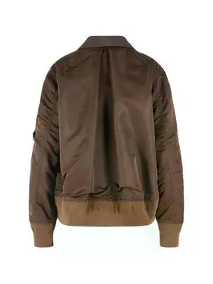 Sacai Double-breasted Panelled Jacket