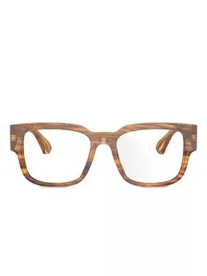 ALAIN MIKLI A03504 Striped Glasses